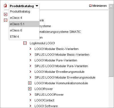 Produktkatalog - alles auf einen Blick