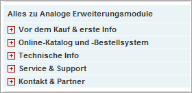 Produktkatalog - alles auf einen Blick